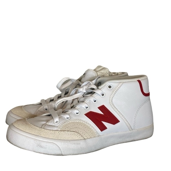 New Balance | Shoes | New Balance Red And White Numeric Sneakers | Poshmark